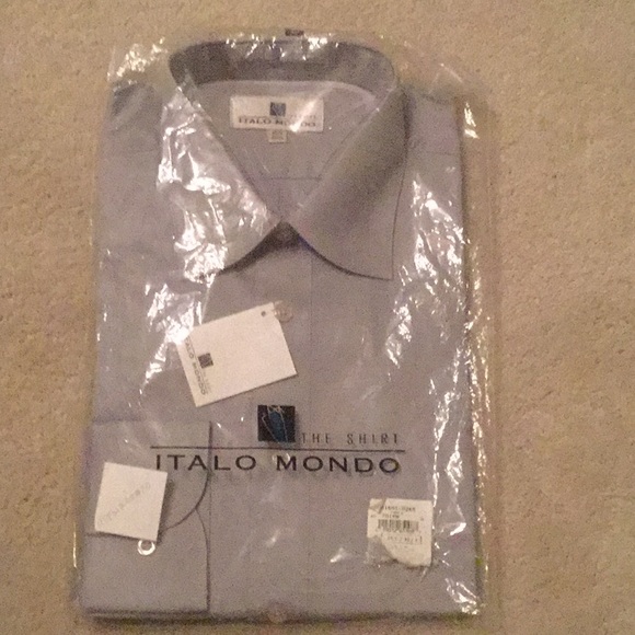 Italo Mondo | Shirts | Nwt Gray Dress Shirt | Poshmark